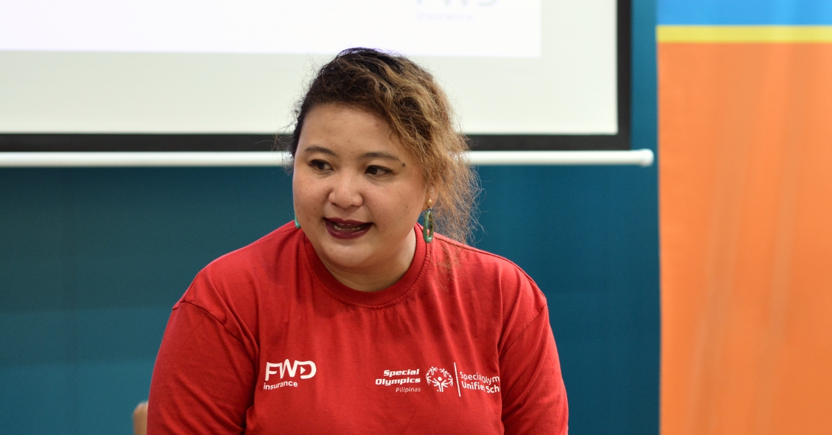 Working with Special Olympics Pilipinas, Kaye Samson